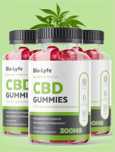 Discover the Bliss of Bio Lyfe CBD Gummies 300mg: A Game-Changer for ...