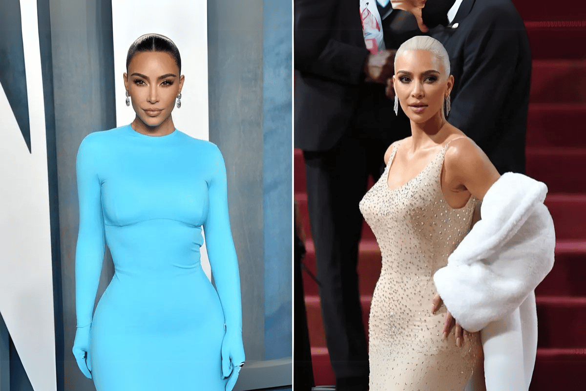 How Kim Kardashian’s Weight Loss Journey Unfolded in the Week Before ...