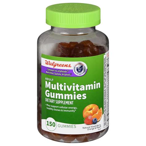 Comprehensive Guide to Walgreens Adult Multivitamin Gummies: Enhancing ...