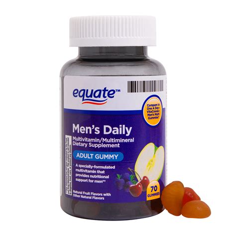 Equate Men's Daily Multivitamin Gummy: A Comprehensive Guide to ...