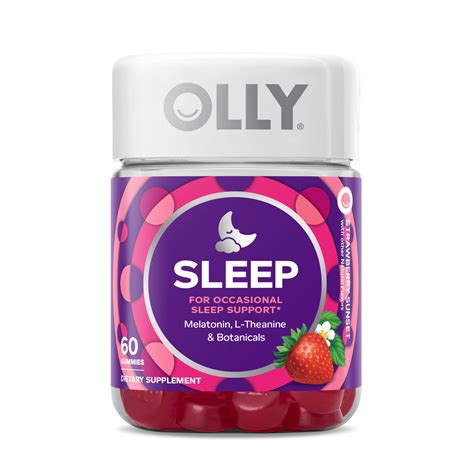 Getting a Good Night's Sleep with OLLY Sleep Gummies Strawberry: A ...