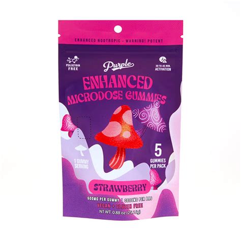 Purple Enhanced Microdose Gummies Review: A Comprehensive Guide (DJVga)