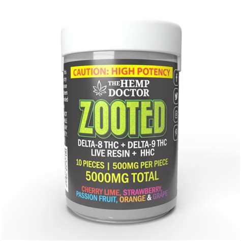 The Hemp Doctor Zooted Gummies: A Comprehensive Guide to High-Potency ...